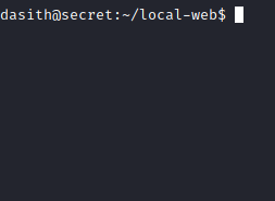 Secret Hackthebox | ~/0xzim